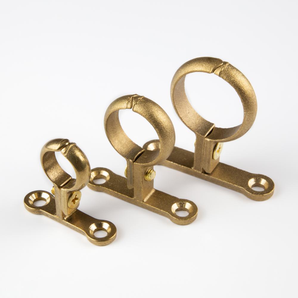 ASTA - Brass Pipe Bracket - Solid Brass Pipe Hanger Copper Pipe Fixing ...